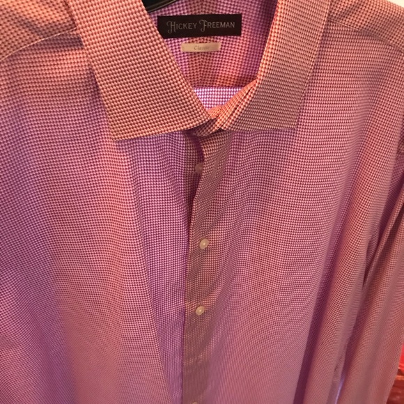 Hickey Freeman | Shirts | Hickey Freeman Brand New 65 Mens Dress Shirt ...